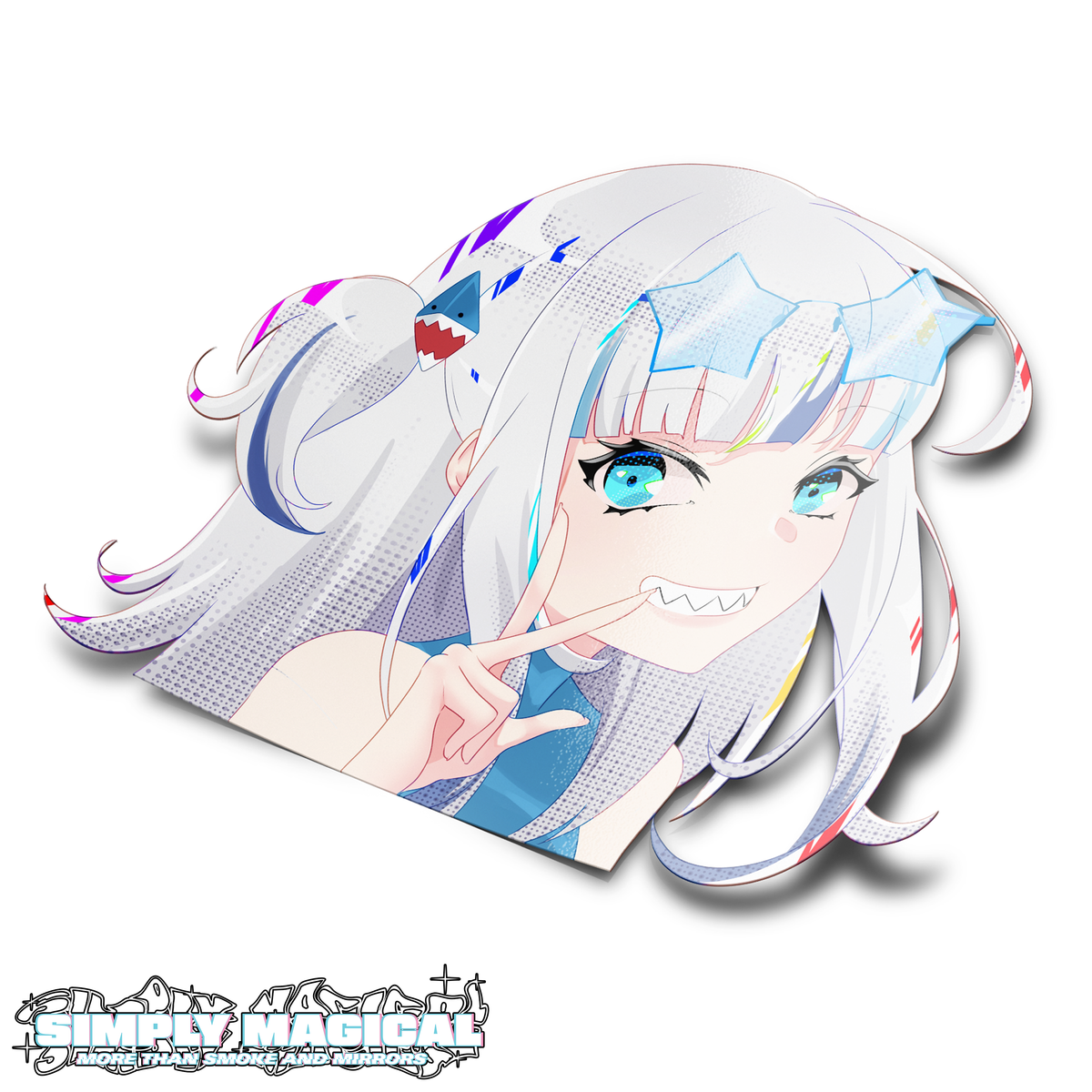 Vtuber Bust Stickers – SimplyMagical