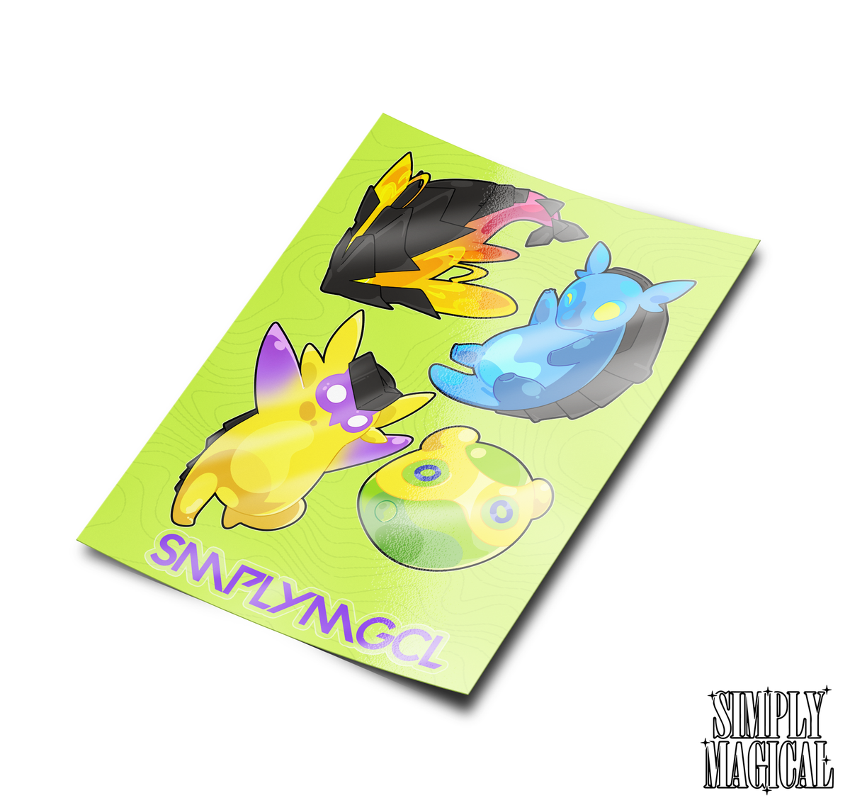 Gekko Buddies Sticker Sheet – SimplyMagical